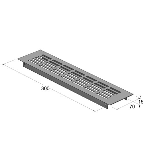 ΠΕΡΣΙΔΑ ΕΞΑΕΡΙΣΜΟΥ FINETTO 7CM ΑΛΟΥΜΙΝΙΟΥ - HomeDepoters